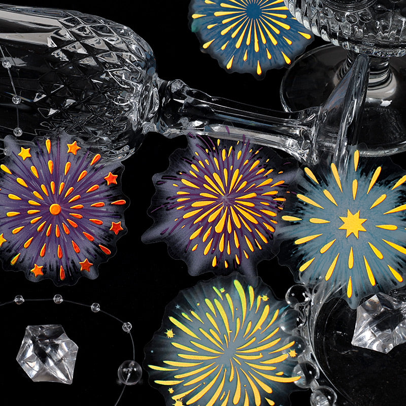 Fluorescent Night Language PET Sticker