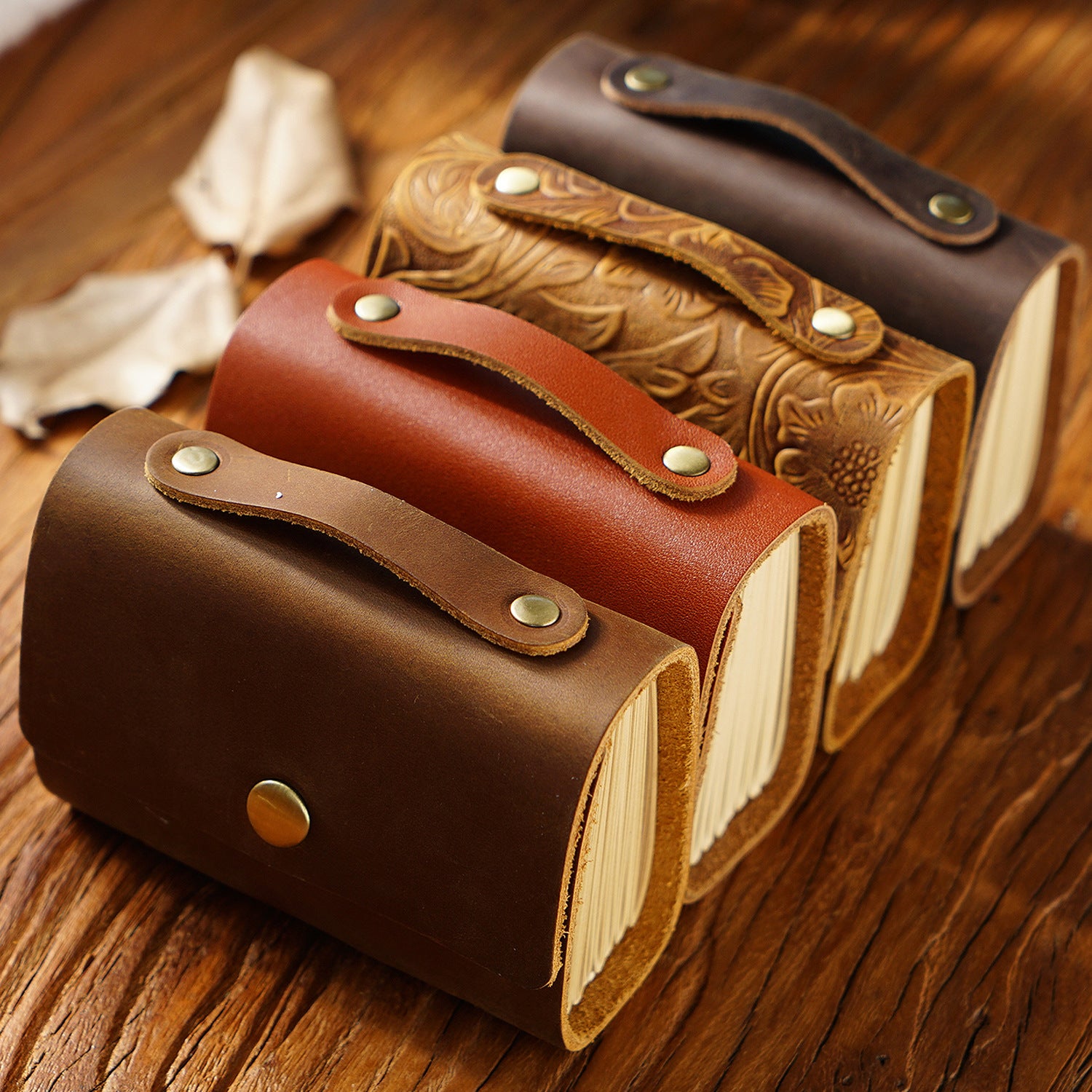 Handbag Design Mini Leather Journal – mooboom