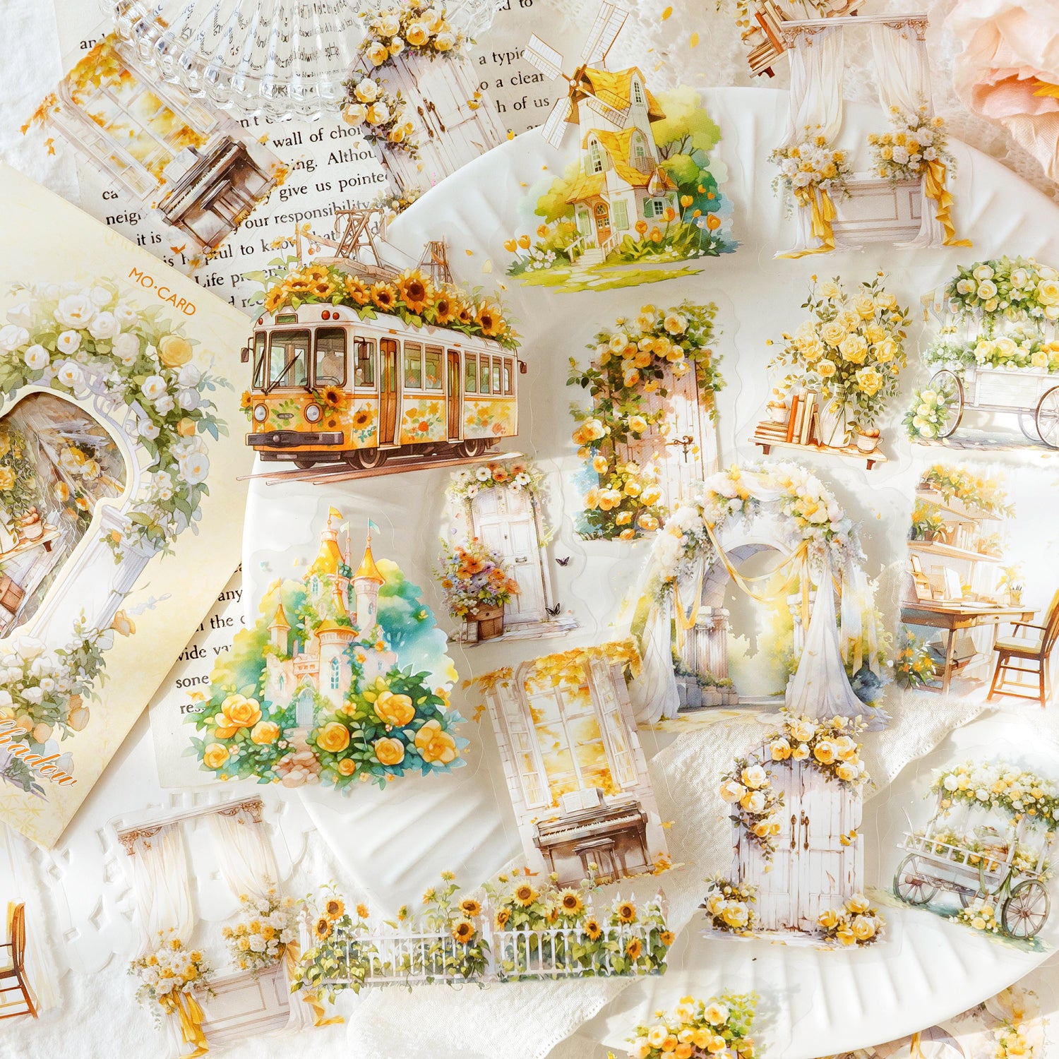 Flower Garden PET Sticker – mooboom