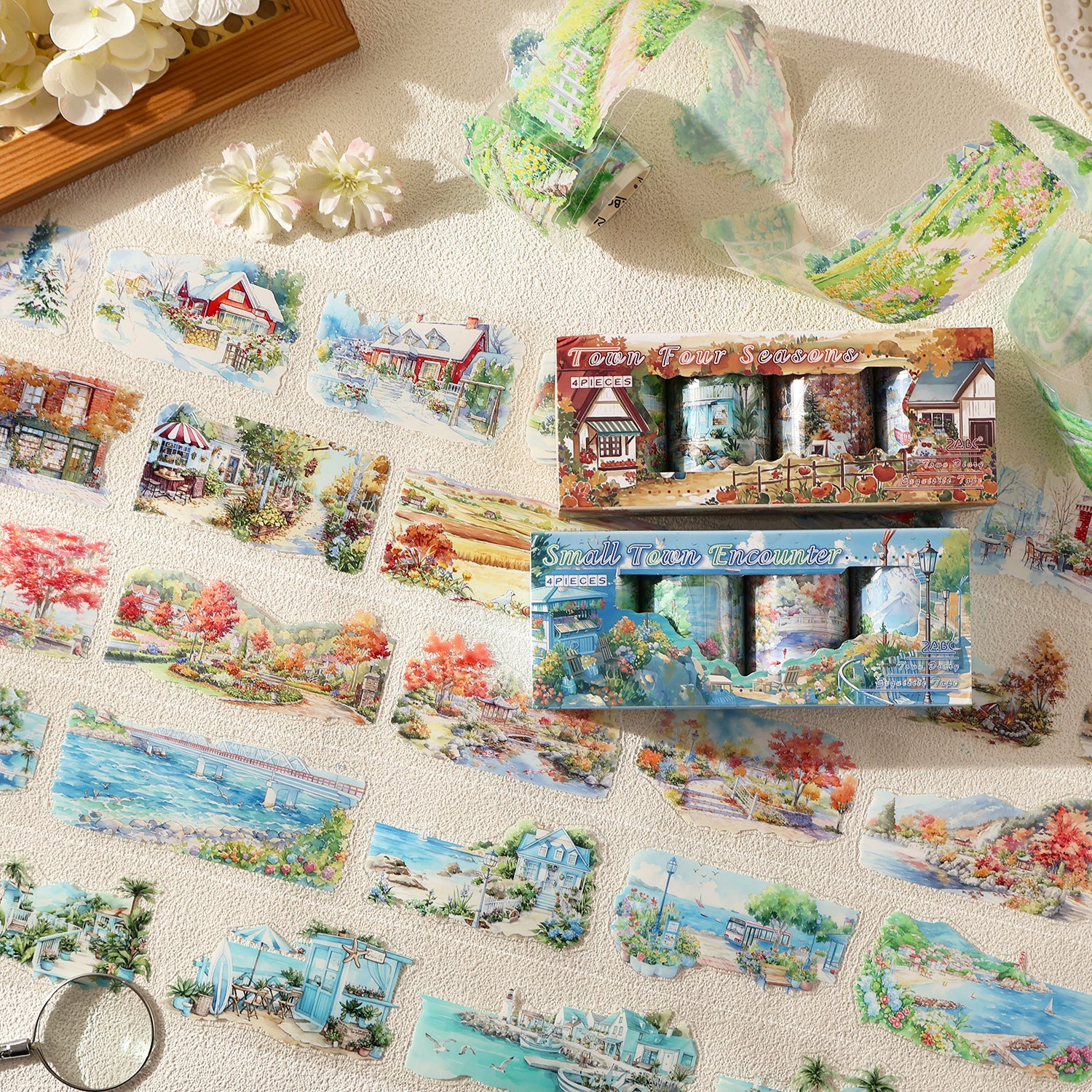 Town Journal series PET Tape Set – mooboom