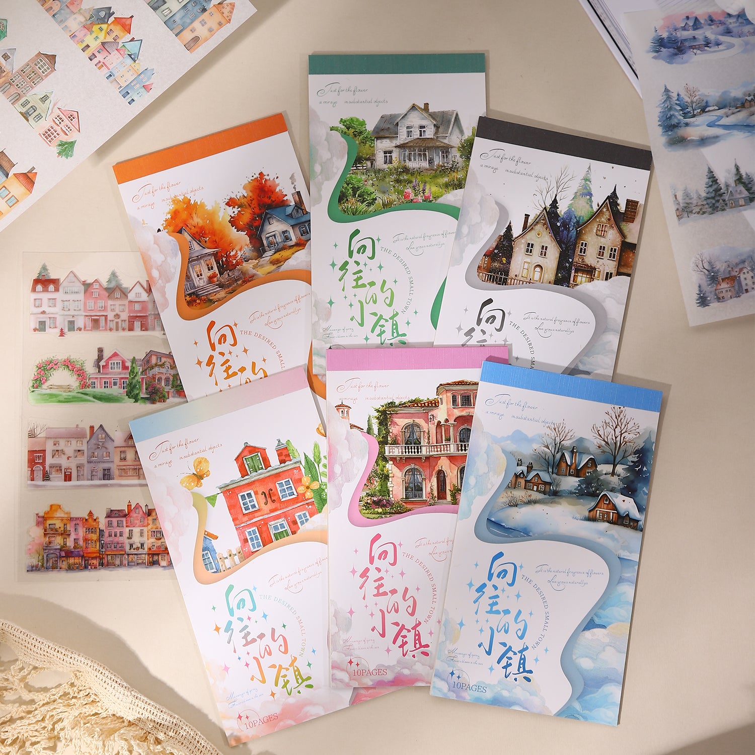 Longing for Town Sticker Book – mooboom