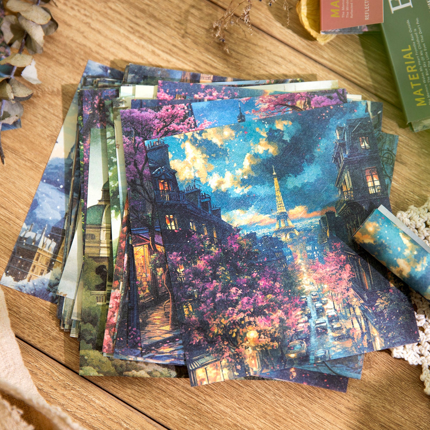Fantasy of The Past Scrapbook Paper | MOOBOOM – mooboom