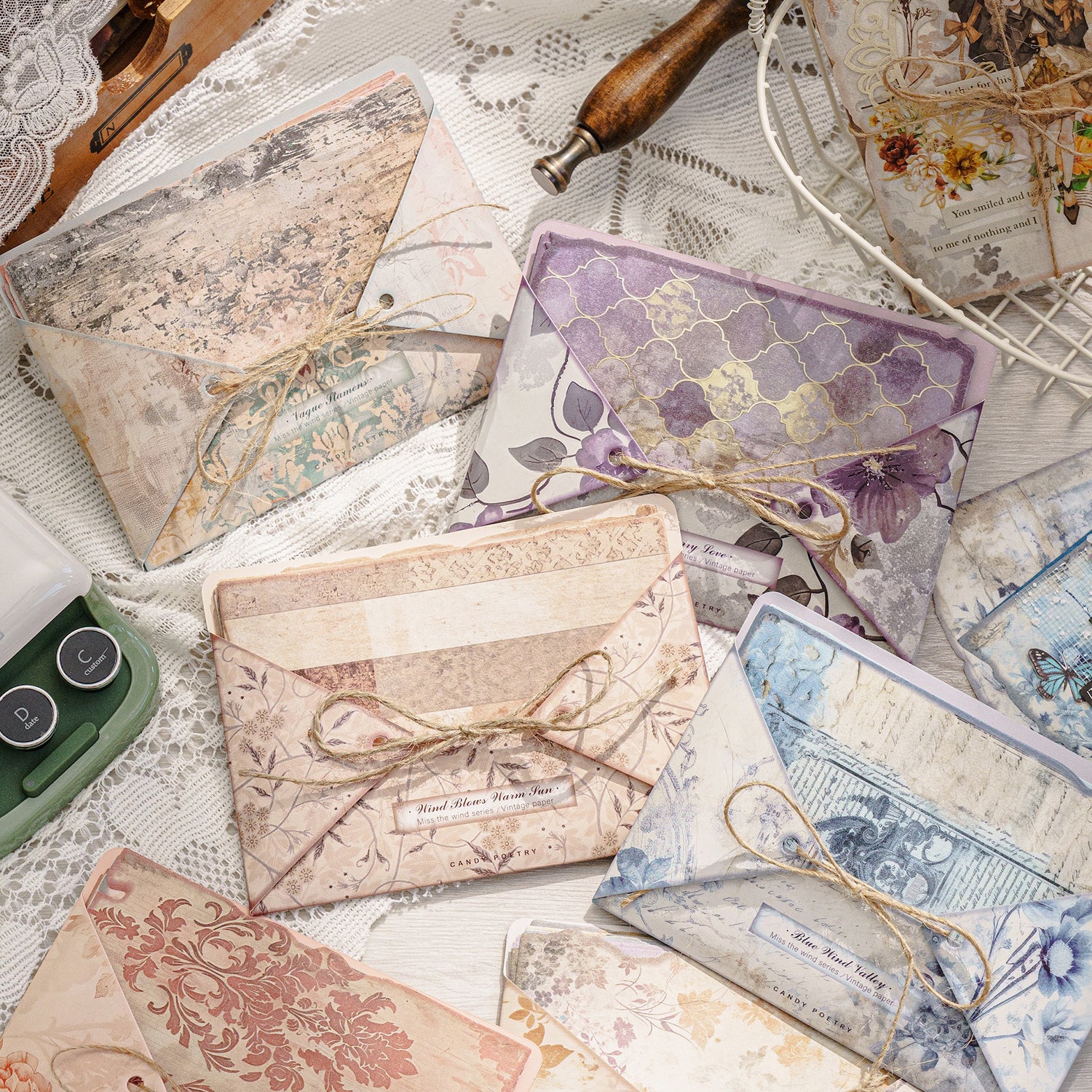 The wind of Longing Scrapbooking Paper | MOOBOOM – mooboom