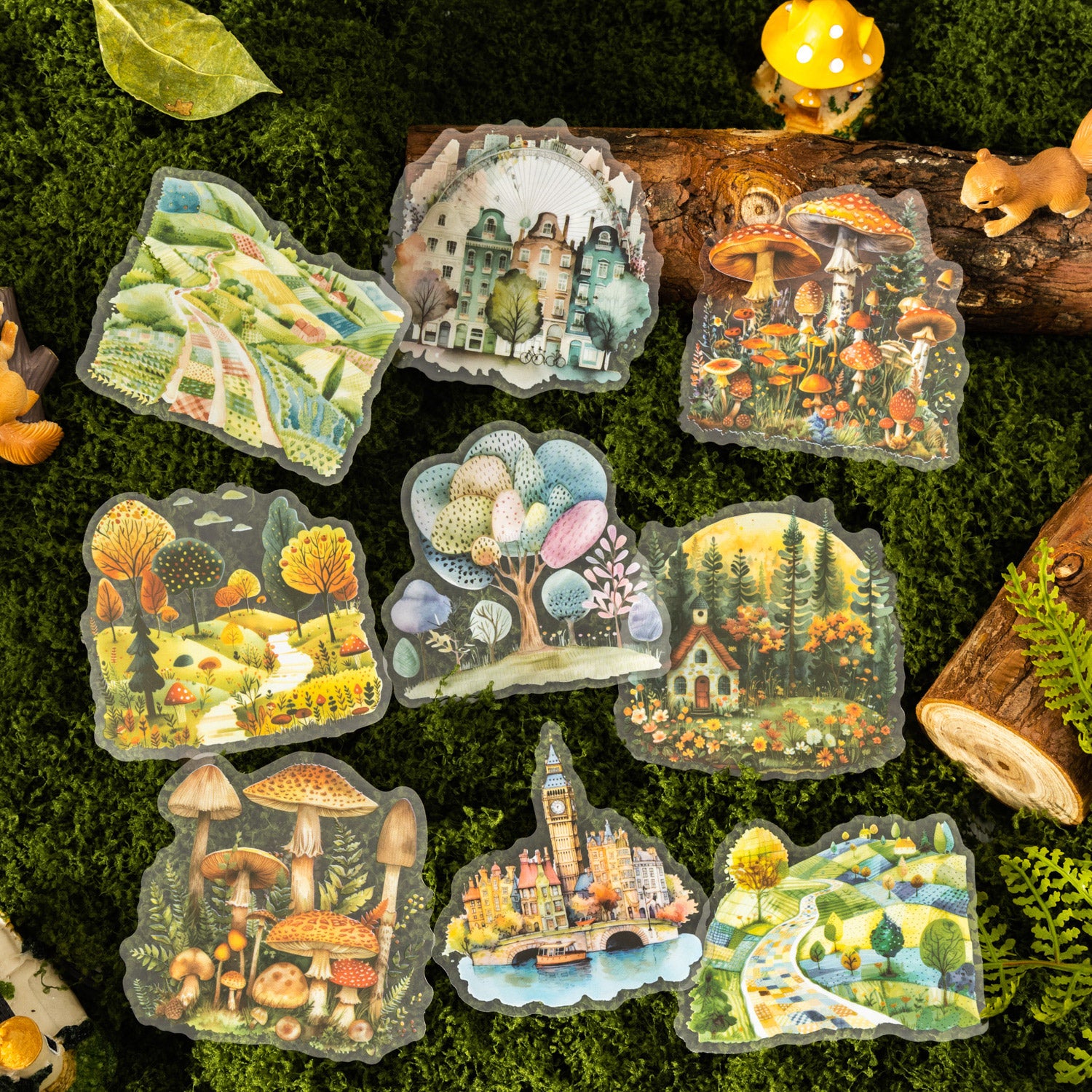 Fairy Tale Town Sticker – mooboom