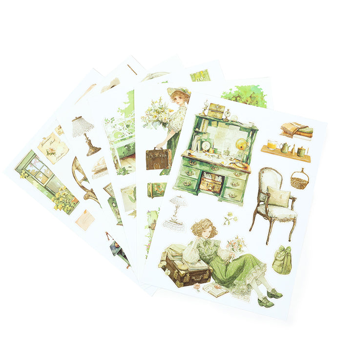 Vintage Sticker Book Vol.24 - Green Corner – mooboom