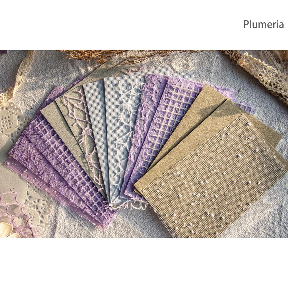 6 Colors of Paper With Different Materials Scrapbook Paper Packs – mooboom