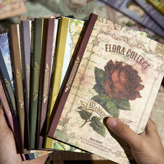 Vintage Flower Scrapbook Paper For scrapbook/Bullet Journal/DIY – mooboom